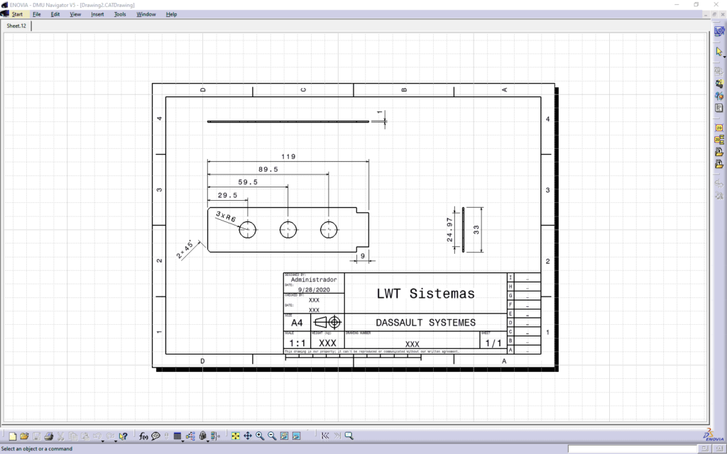 Como comparar desenhos 2D utilizando o ENOVIA DMU Digital Mock-up