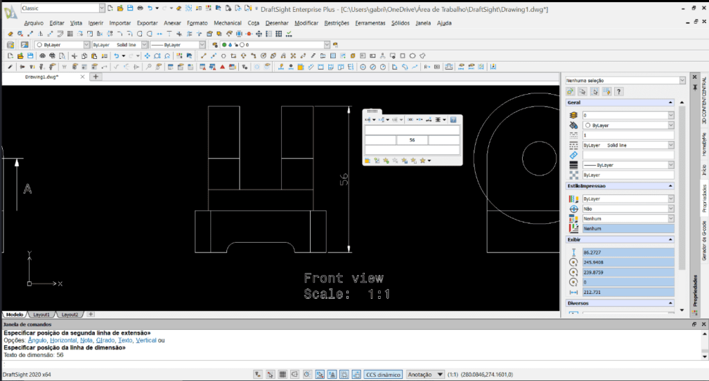 Draftsight editar arquivo DWG - Abrir e editar um arquivo DWG