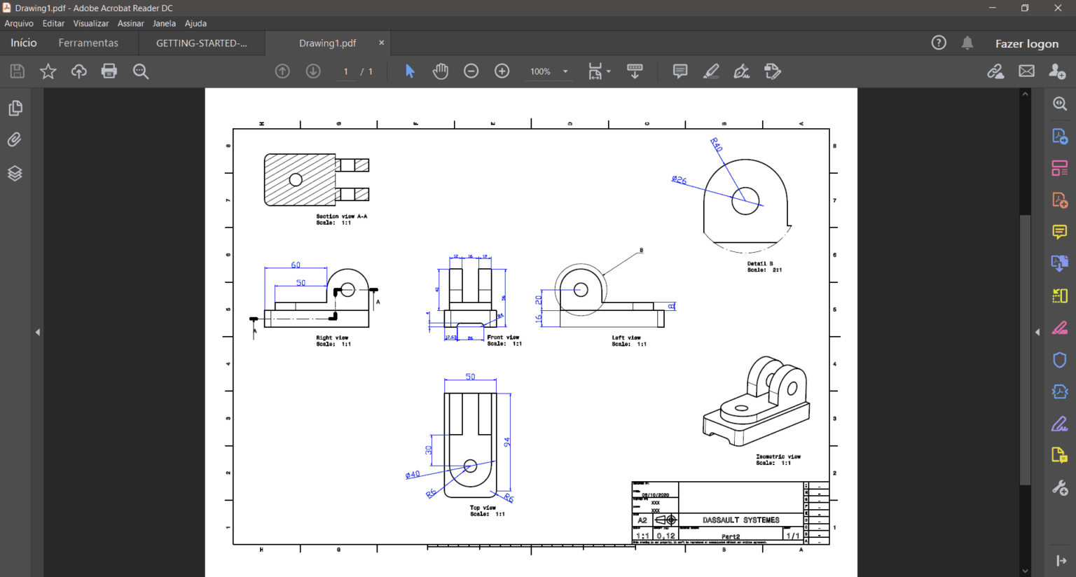 Draftsight editar arquivo DWG - Abrir e editar um arquivo DWG