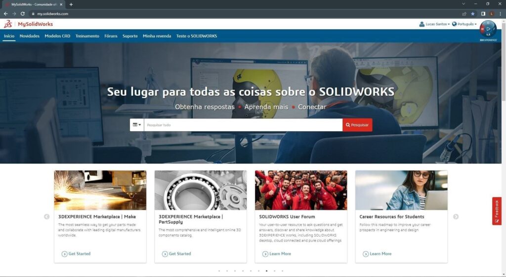 MySolidworks - Comunidades de Profissionais e Estudantes - LWT Sistemas